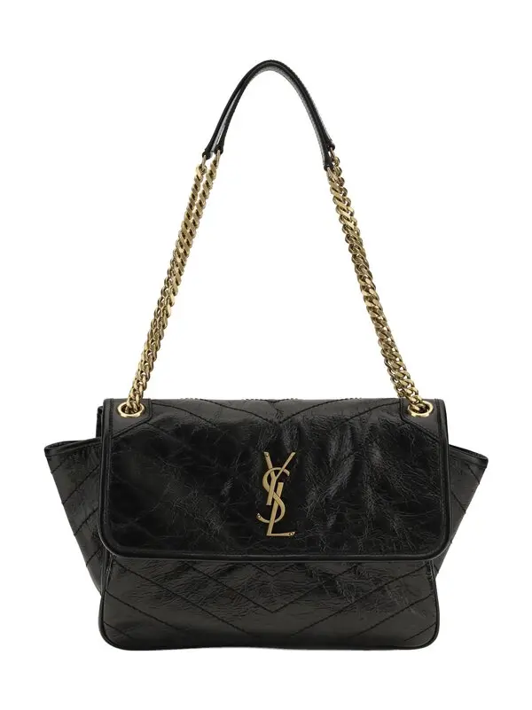 Saint Laurent Niki Shoulder Bag - Black
