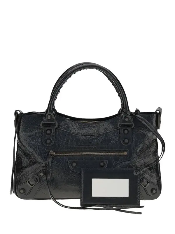 Balenciaga City First Shoulder Bag - Black