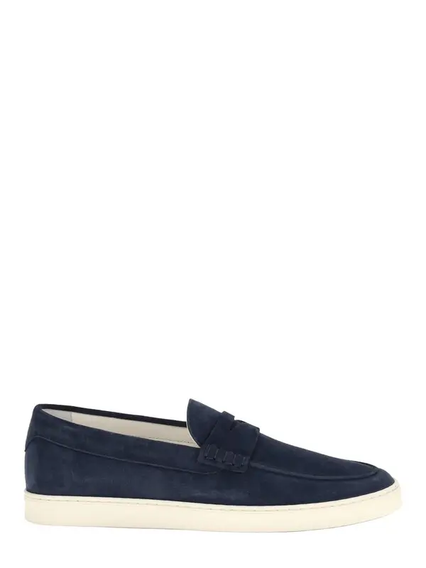 Brunello Cucinelli Suede Loafers - Blue
