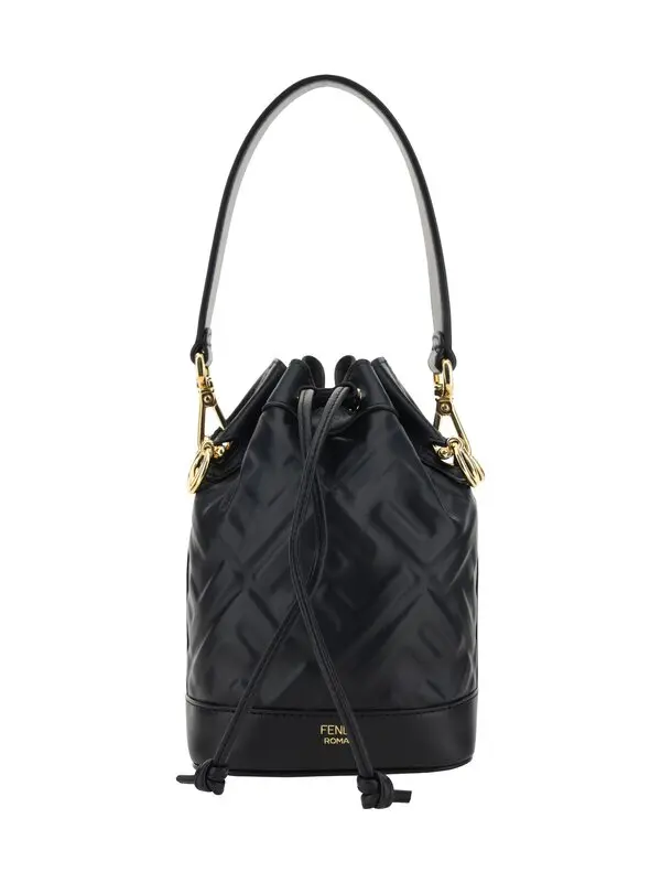 Fendi Mon Tresor Bucket Bag - Black