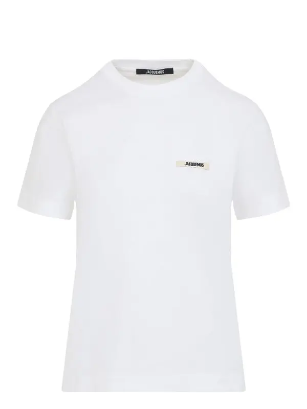 Jacquemus Le Grosgrain T-shirt - White