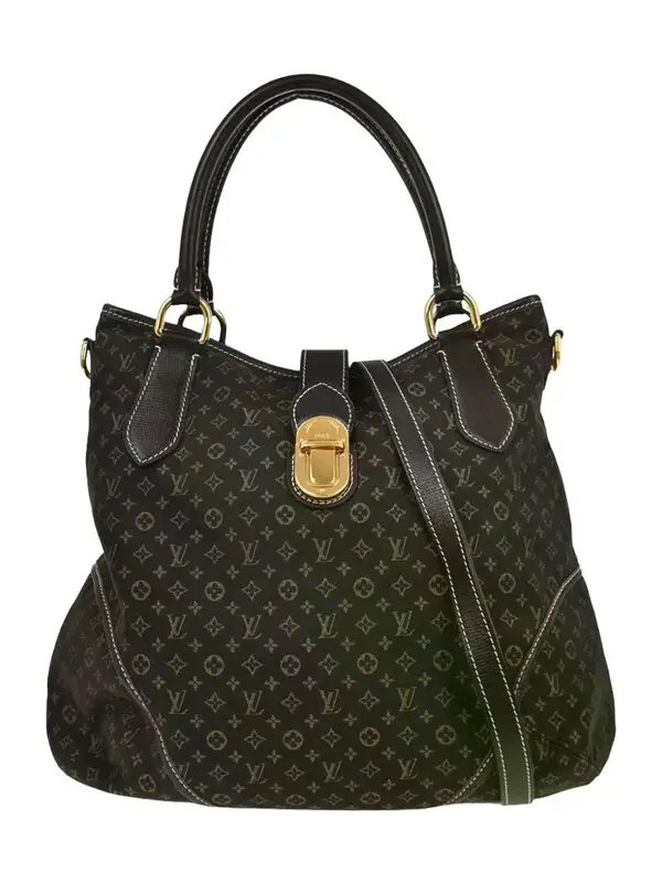 LOUIS VUITTON Monogram Elegie Handbag - Brown