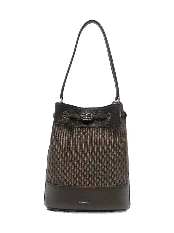 ZANELLATO Small Monda Bucket Bag - Brown