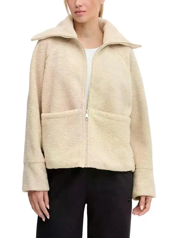 CASALL Sherpa Zip-up Jacket - Neutrals