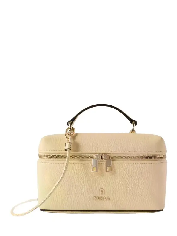 Furla Mini Camelia Leather Tote Bag - Neutrals