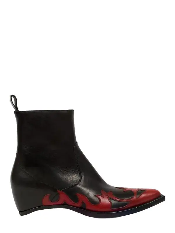 MAISON MARGIELA Western Flame Boots - Black