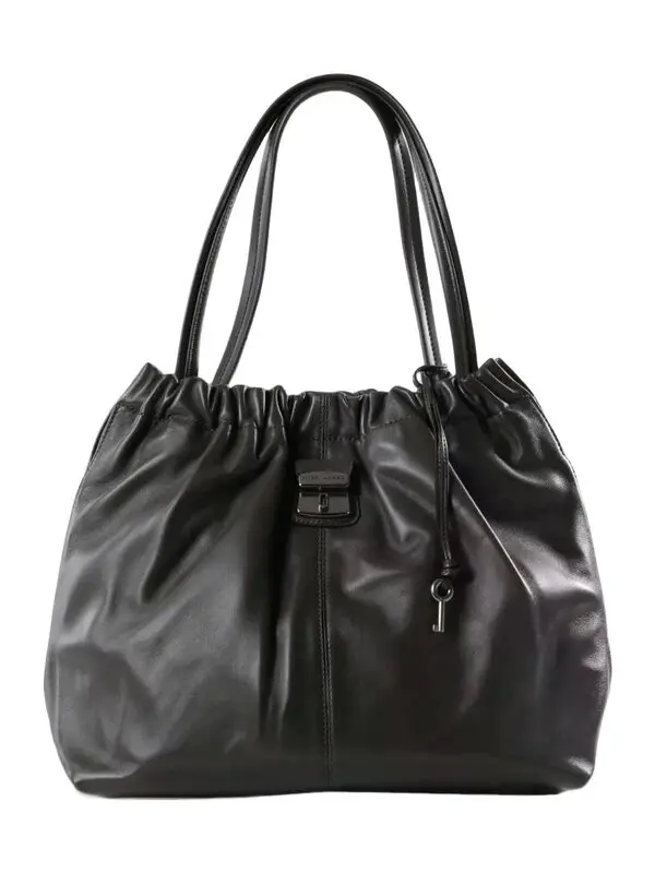 Marc Jacobs The Cristina Ruched Tote Bag - Black