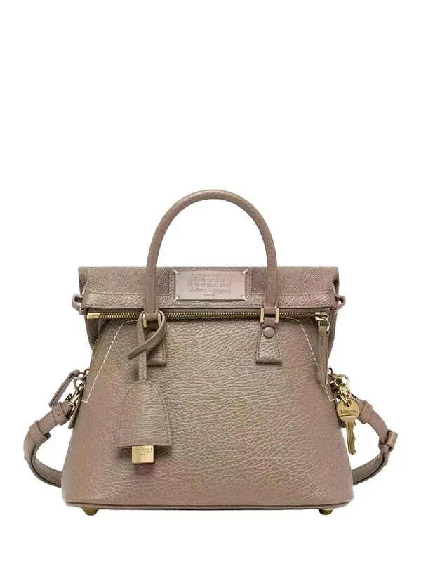 MAISON MARGIELA 5ac Classique Mini Tote Bag - Brown