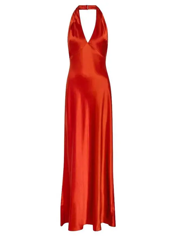 REFORMATION Daniela Maxi Dress - Red