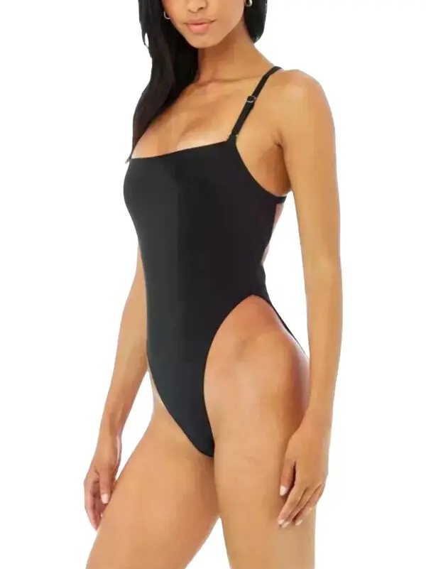 Alo Yoga Crisscross-back Bodysuit - Black