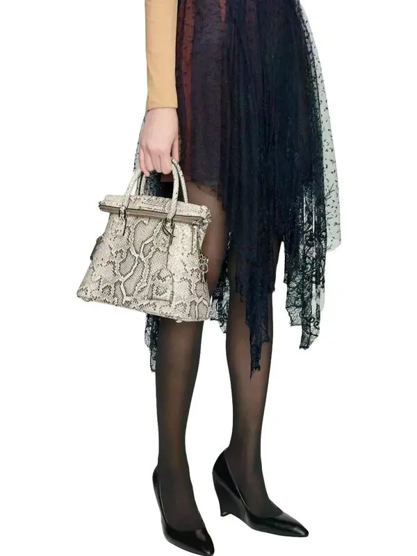 MAISON MARGIELA Mini 5ac Classique Shoulder Bag - Neutrals