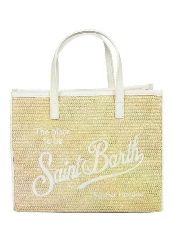 MC2 SAINT BARTH Logo Tote Bag - Neutrals