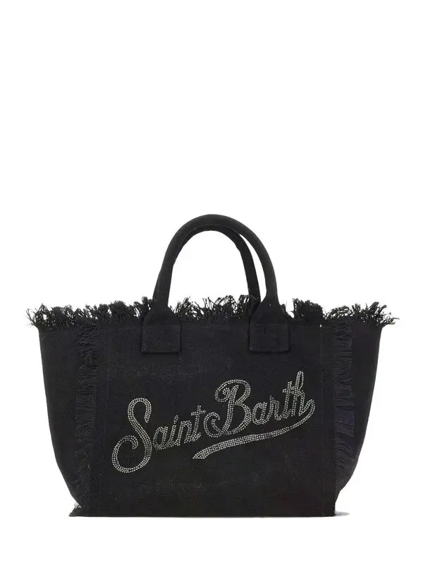 MC2 SAINT BARTH Embellished Tote Bag - Black