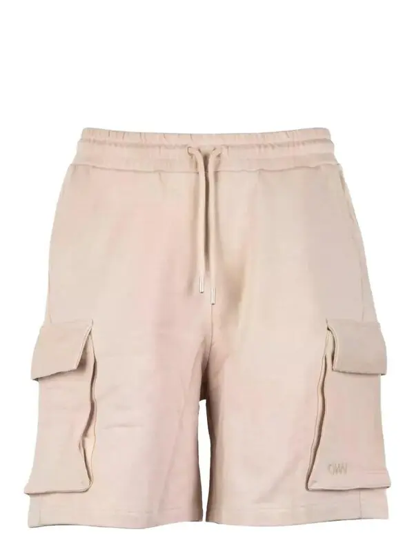 OWN Cargo Drawstring Shorts - Neutrals