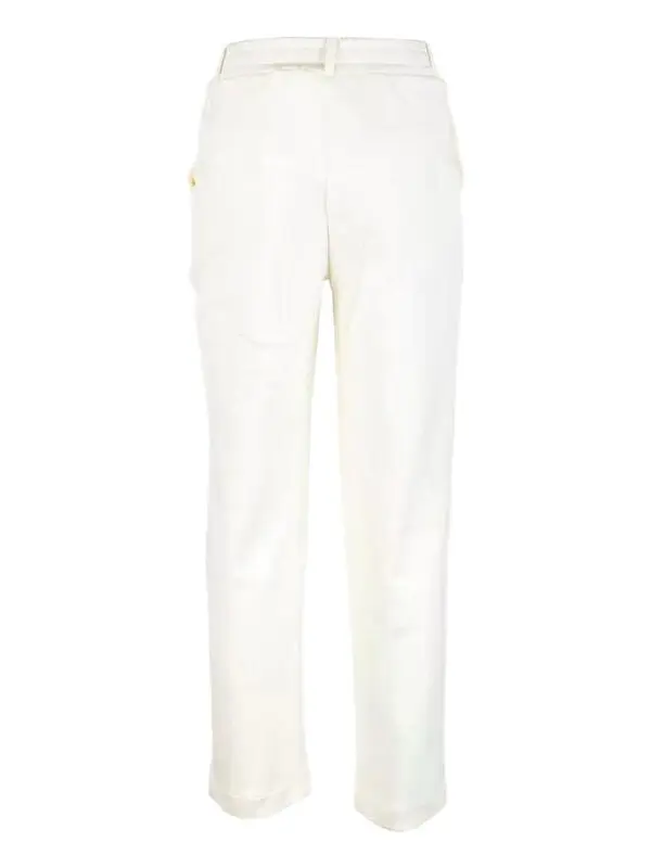 OWN Beige Jersey Elasticated Waistband Trousers - Neutrals