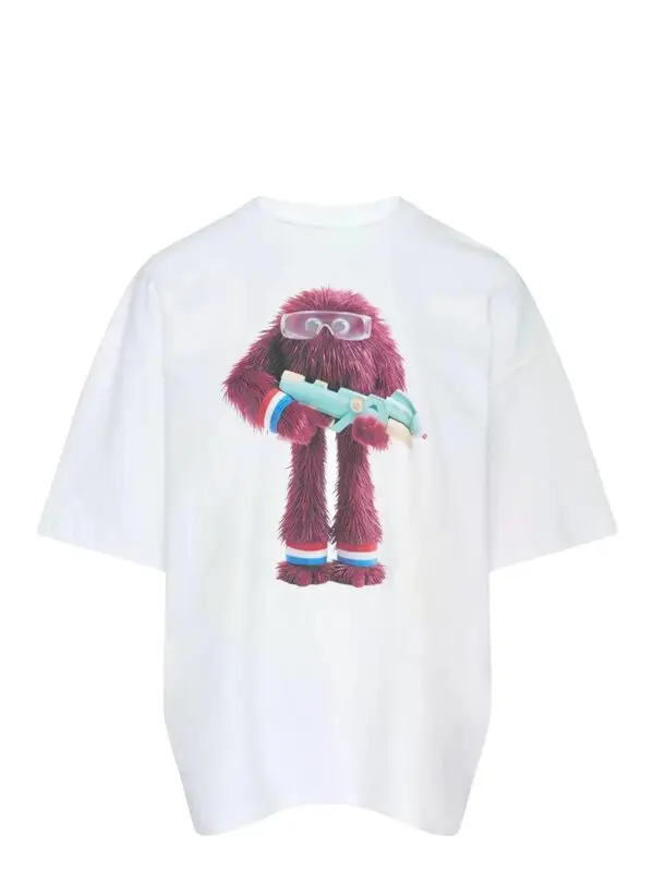 THE FLUFFADOOS Ruby Songkran T-shirt - White