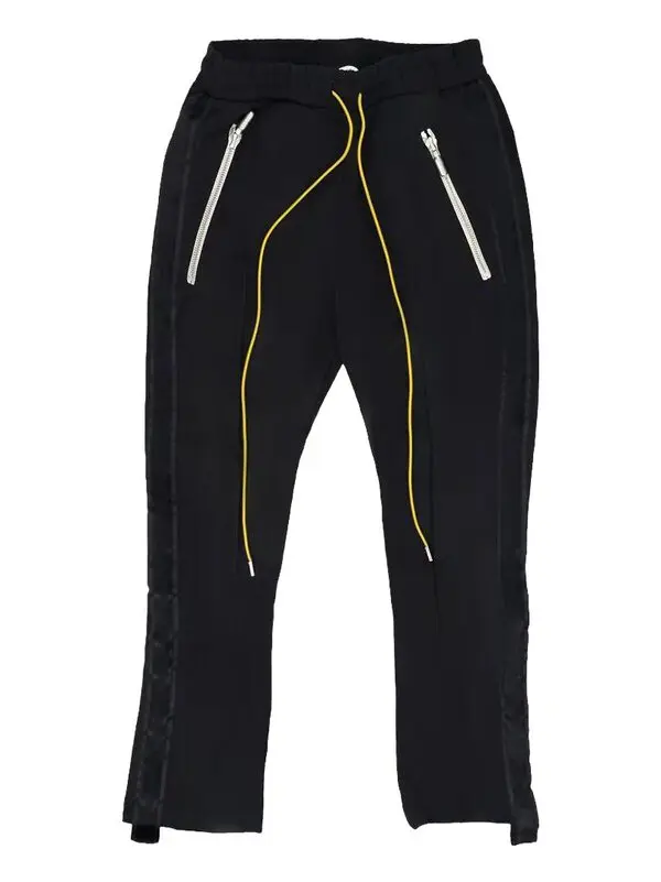 Rhude Traxedo Side-stripe Track Pants - Black