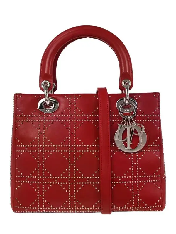 Dior Lady Handbag - Red