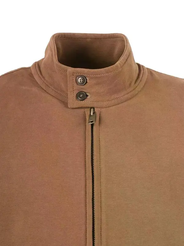 CIRCOLO 1901 Harrington Bomber Jacket - Brown