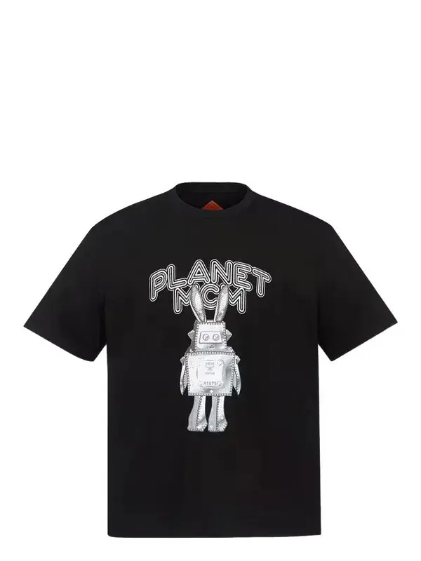 Mcm Planet Rabot T-shirt - Black