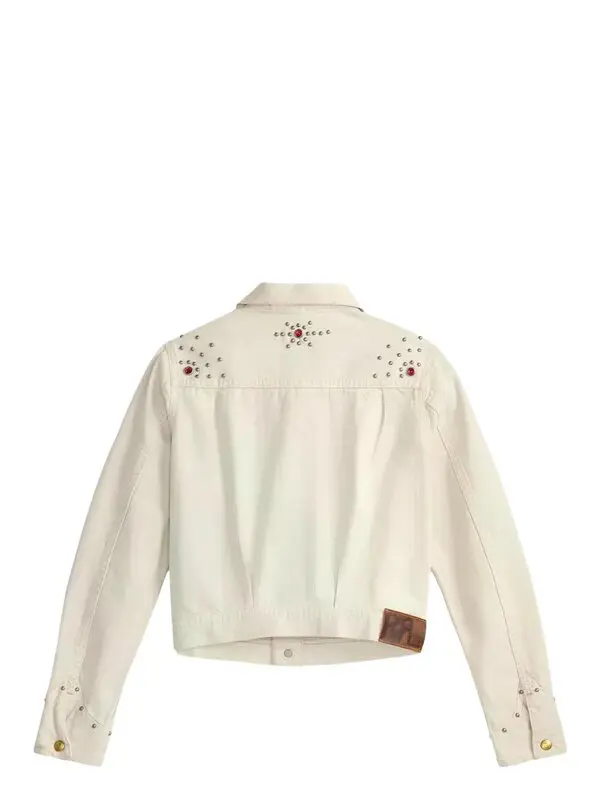Ralph Lauren Studded Embellished Jacket - Neutrals