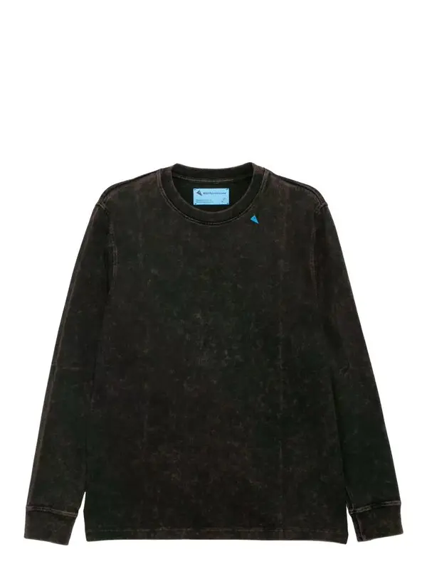 STAIN SHADE Cotton Long -sleeves T-shirt - Grey