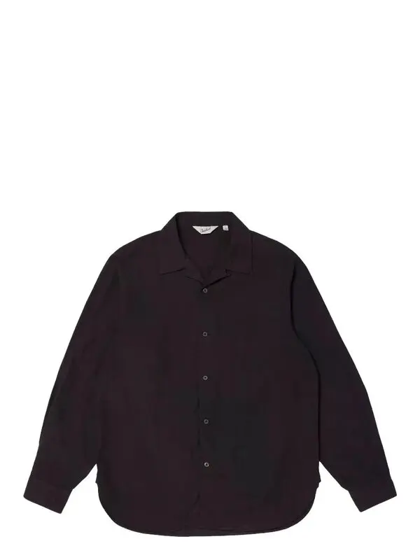 Woolrich Garment-dyed Elbow-patch Shirt - Brown