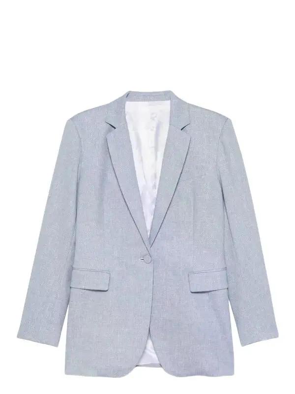 PT TORINO Single-breasted Blazer - Blue