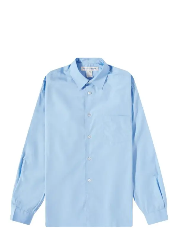 Comme Des Garçons Long-sleeved Shirt - Blue