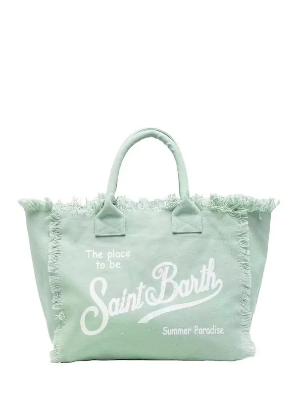 MC2 SAINT BARTH Vanity Tote Bag - Green