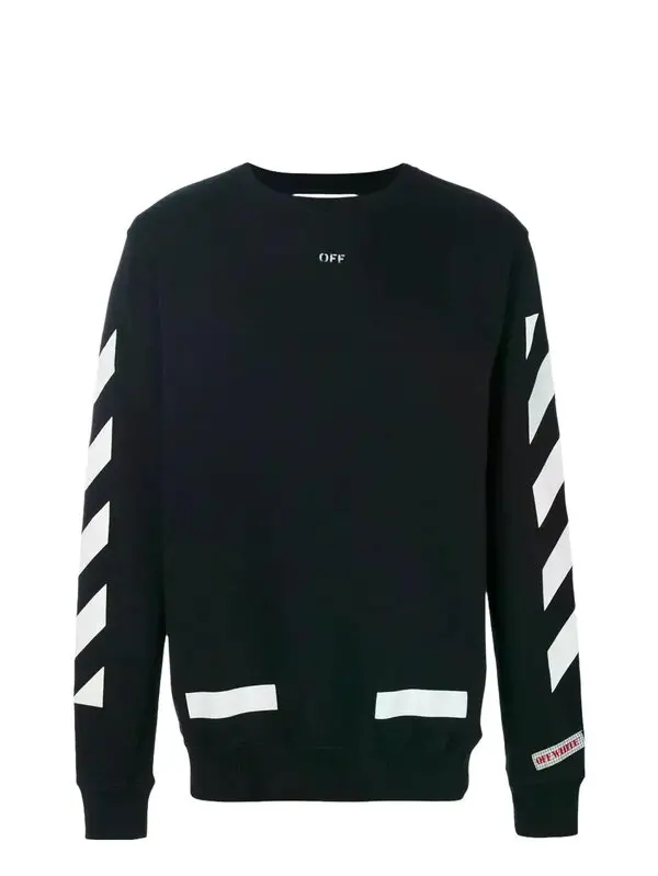 Off-White Diagonals Sweatshirt - Black