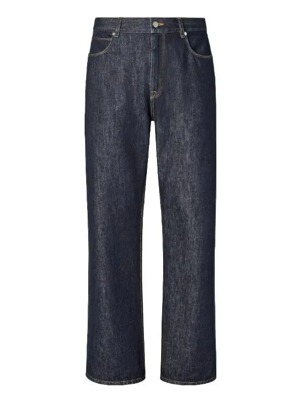Fendi Straight Leg Jeans - Blue