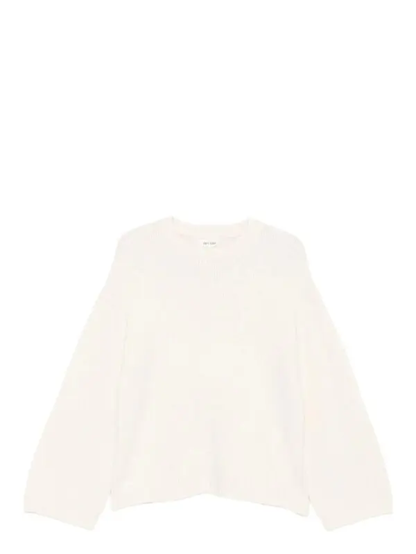 Soft Goat Long-sleeved Knitwear - White