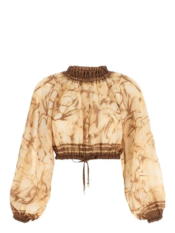 Zimmermann Indra Bodice Top - Nude