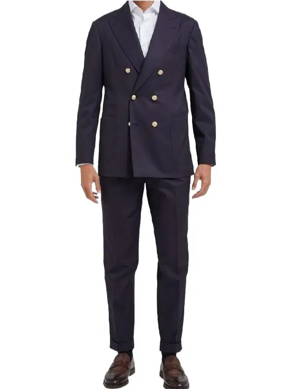 Brunello Cucinelli Long-sleeved Suit - Black
