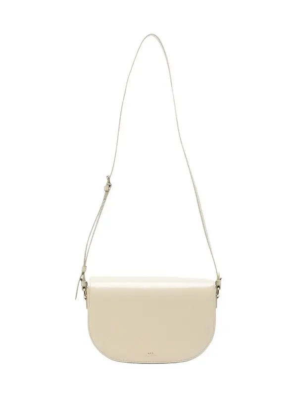 A.p.c. Le B Side Cross Body Bag - Ecru