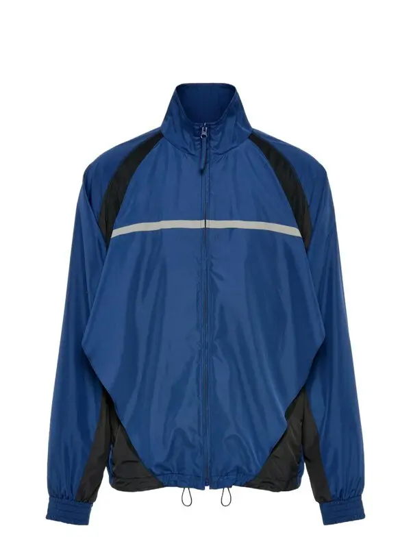 MAISON MARGIELA Contrast Panel Track Jacket - Blue