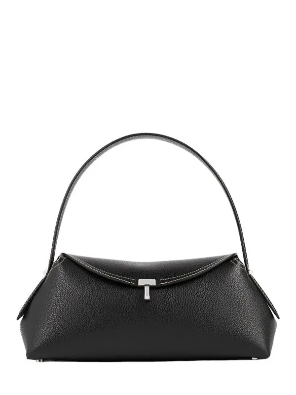 TOTEME T-lock Top Handle Bag - Black