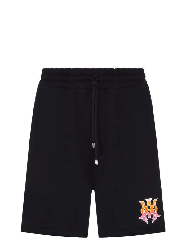 Amiri Logo Surf Sweatshorts - Black