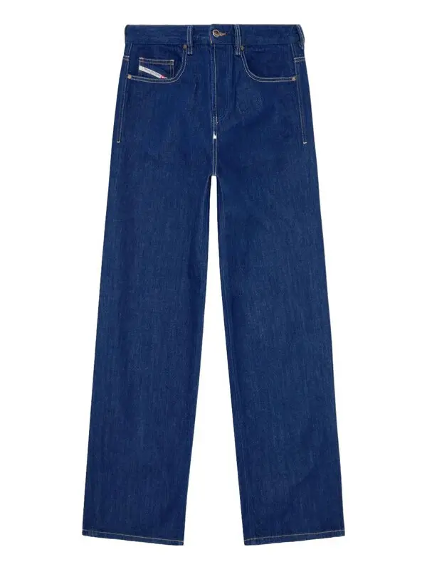DIESEL® Wide-leg Jeans - Dark Blue