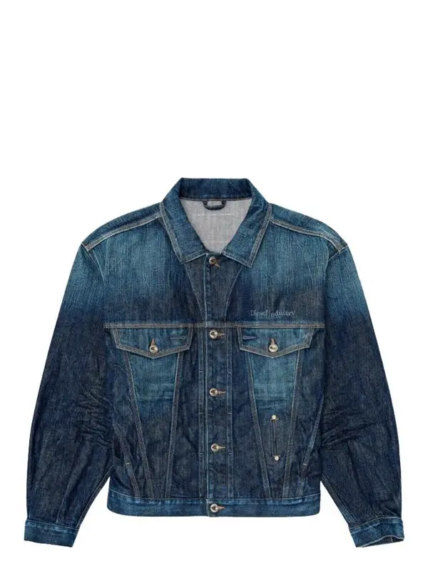 DIESEL® D-denver-cl Trucker Denim Jacket - Medium Blue