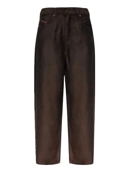DIESEL® Belted Casual Trousers - Black