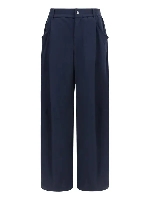 Brunello Cucinelli Wide Leg Trousers - Black