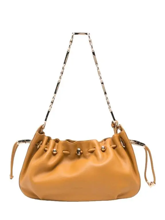 Zimmermann Pleated Shoulder Bag - Brown