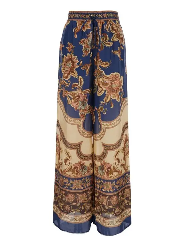 Zimmermann Baroque Print Silk Shirt - No