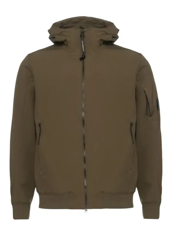 C.P. COMPANY Hooded Lens Jacket - Green
