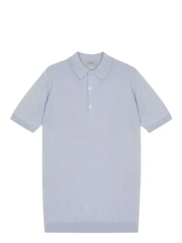 John Smedley Short-sleeved Polo Shirt - Dew
