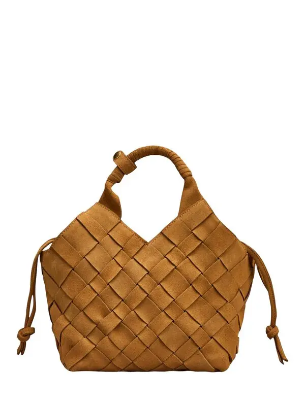 CALA & JADE Misu Suede Bag - Camel