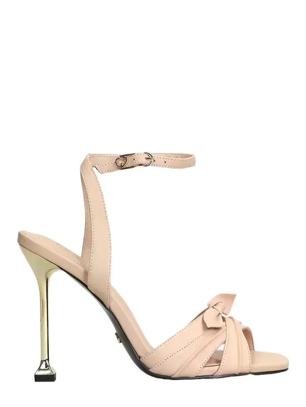 GOLD & ROUGE Naisa Leather Sandals - Neutrals