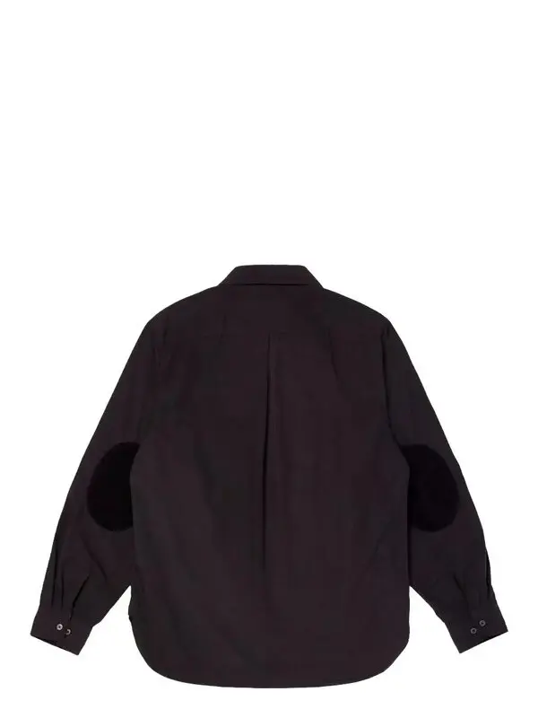 Woolrich Garment-dyed Elbow-patch Shirt - Brown